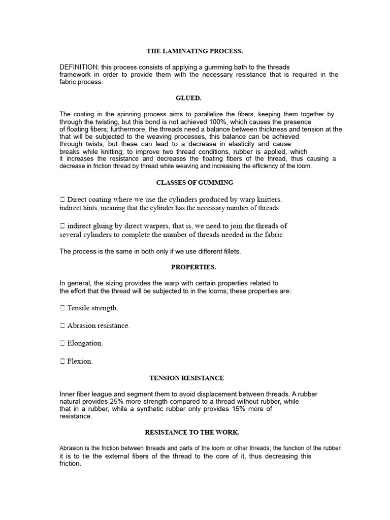 Glued | PDF | Yarn | Loom