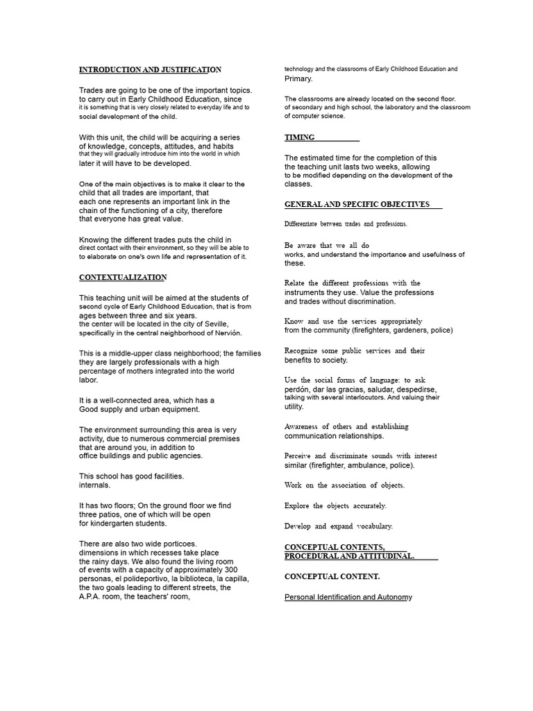 Cuento de Profesiones para Niños | PDF | Communication