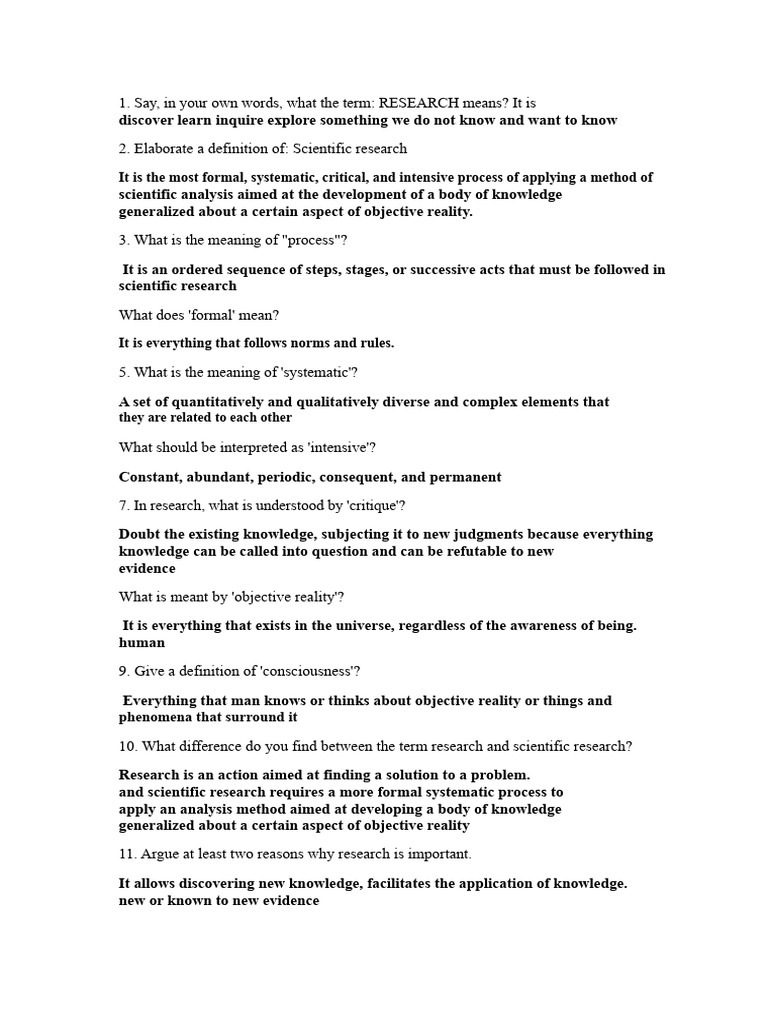 Techniques Questionnaire Unit 1 USAC | PDF | Knowledge | Methodology