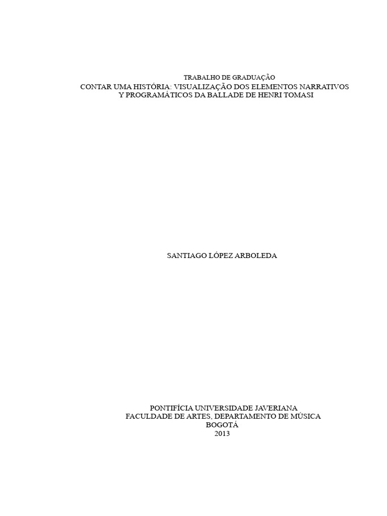 Análise "Ballada" Henri Tomasi | PDF | Acorde (música) | Harmonia