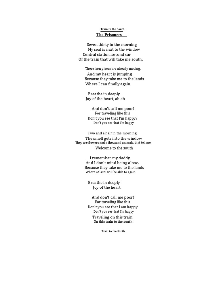 Songs From The Journey_lyrics | PDF