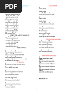 Christian Choruses From A To Z | PDF | Jesus | God In Christianity