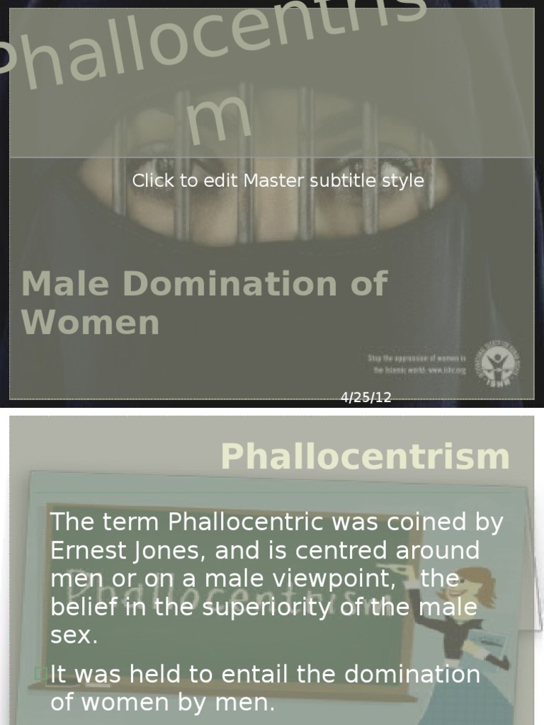Phallocentrism | PDF | Social Science