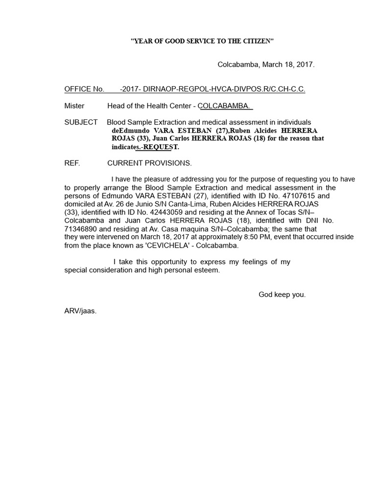 Model Letter For Ethyl Dosage | PDF | Transport | Vehicles