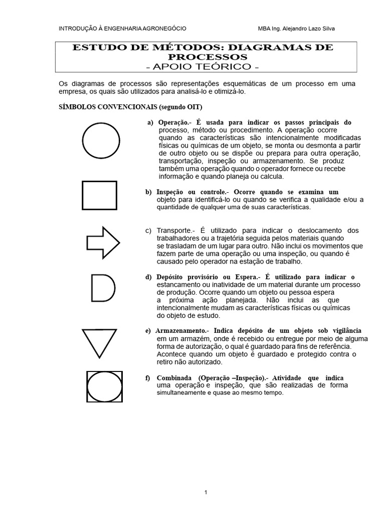 EXERCÍCIOS ALUNOS DIAGRAMAS DE PROCESSOS | PDF | Trigo | Impressão