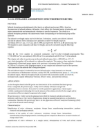Spectrophotometric Tests in USP 197 | PDF | Spectrophotometry ...