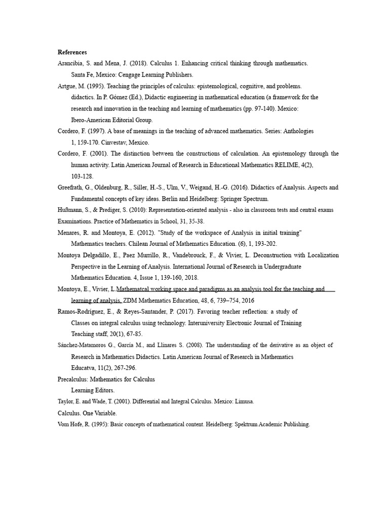 Bibliography Limits Derivatives and Integrals | PDF | Mathematics ...