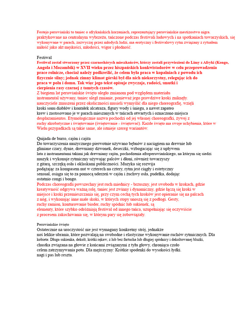 Recenzja Świętowania | PDF