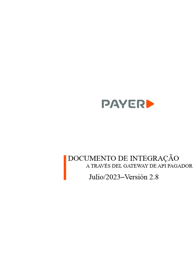 Integración Automatización Comercial y Checkout Payer a través de API Gateway v2.8 | PDF ...
