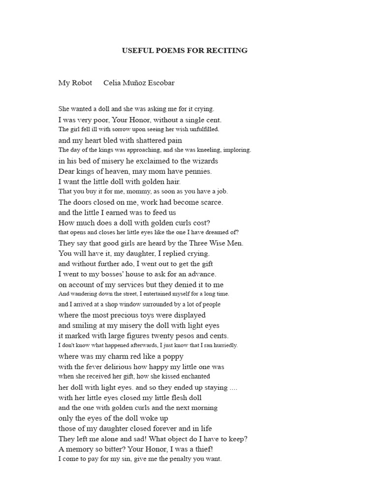 POEMS-TO-RECITE | PDF