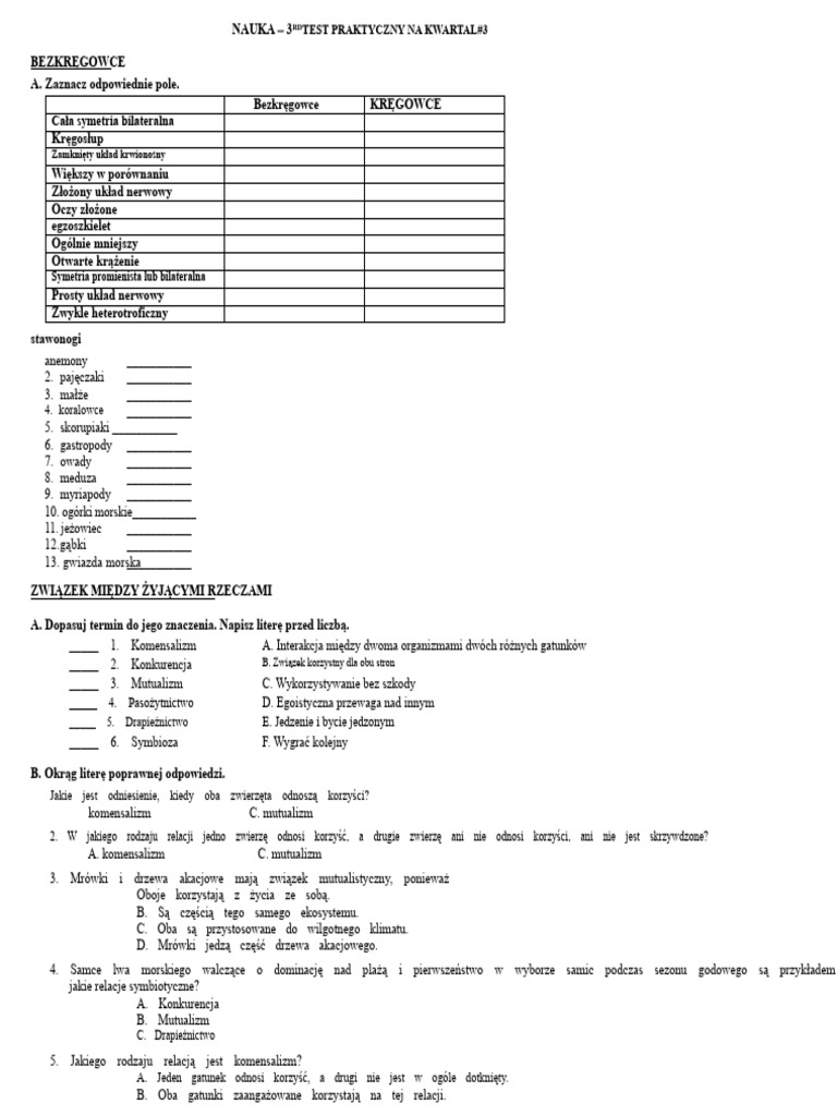 Grade 6 Science Q3 Quiz2 | PDF