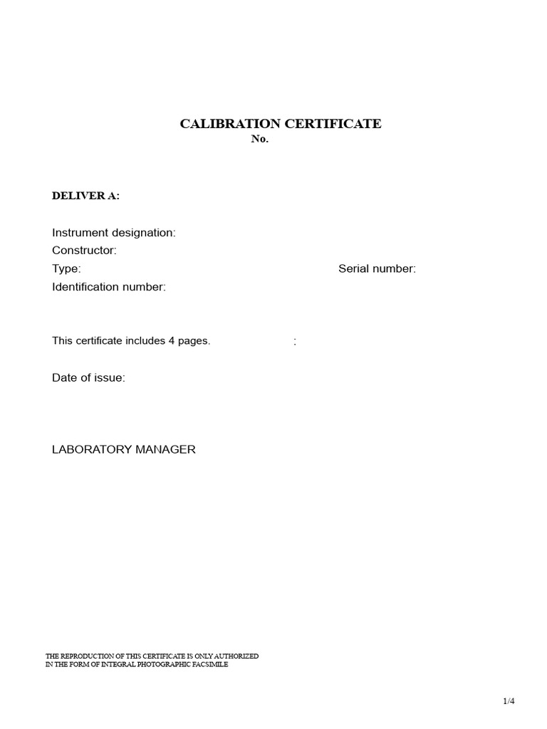 Calibration Certificate Balance 2011 | PDF | Calibration | Physical Quantities