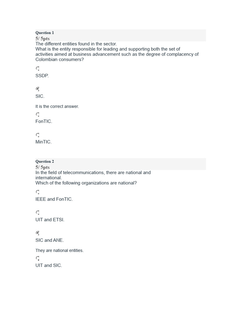 Quiz Scenario 3 - Legislation | PDF