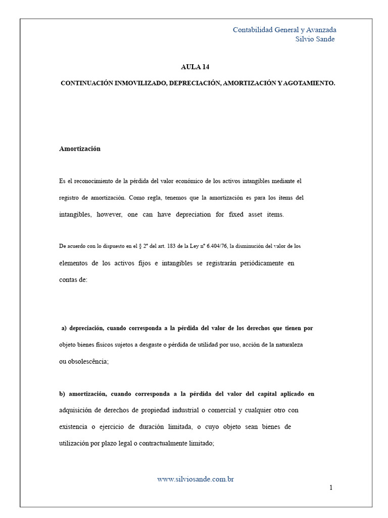 Contabilidad General y Avanzada - Silvio Sande | PDF | Contabilidad ...