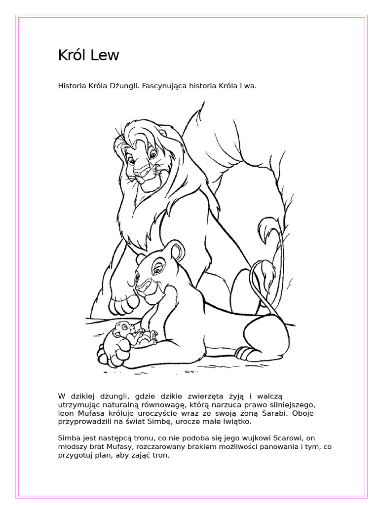Król Lew | PDF