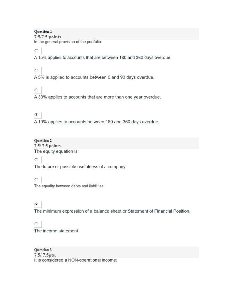 Accounting Concepts and Evaluations Guide | PDF | Balance Sheet | Expense