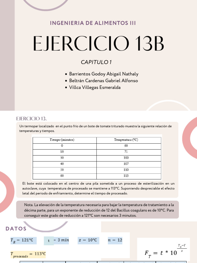 Ejercicio 13B | PDF