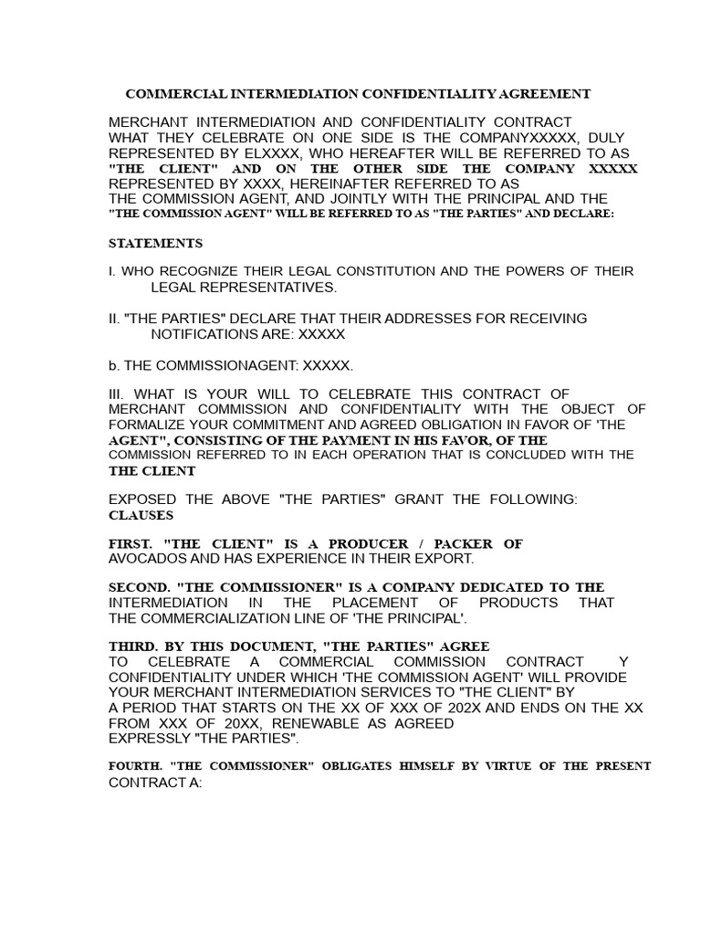 Merchant Intermediation Agreement | PDF | Banks | Justice