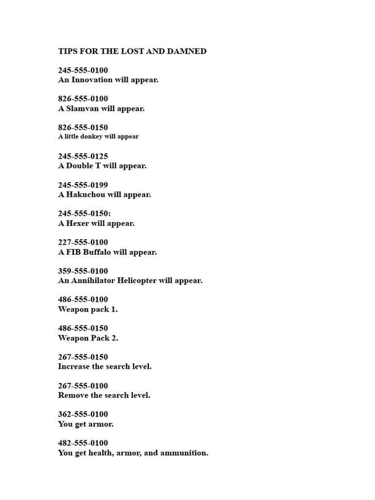 GTA IV Cheat Codes and Unlockables Guide | PDF