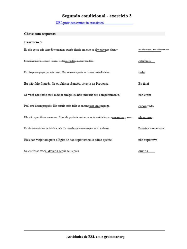 segundo-condicional-exercicio-3-chave.pdf | PDF