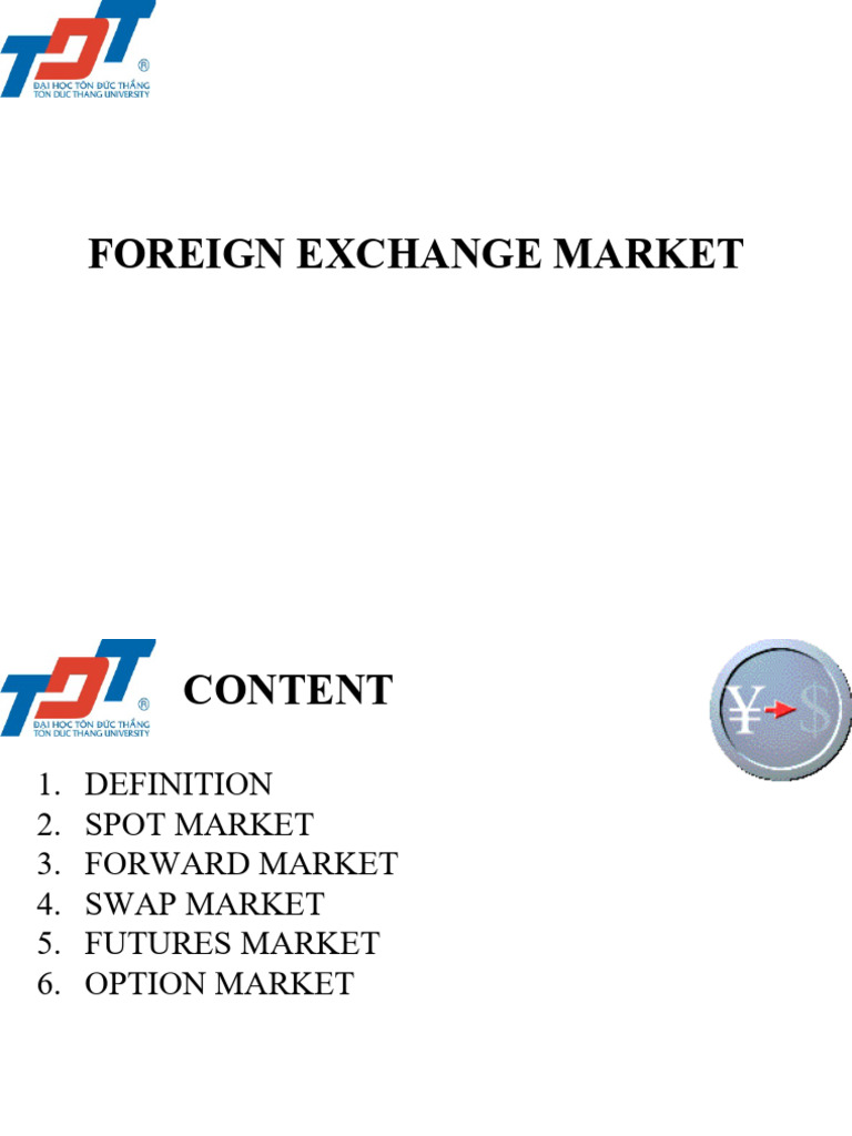 Chapter 2 Foreign Exchange Market | PDF | Option (Finance) | Foreign ...