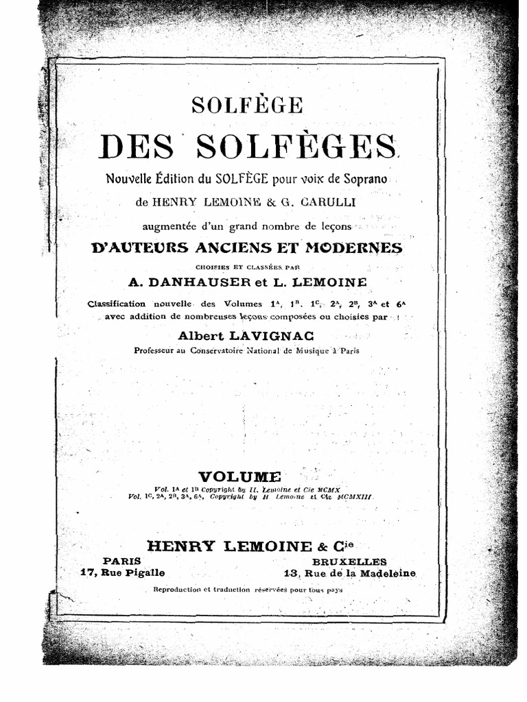 Solfeo de Los Solfeos | PDF