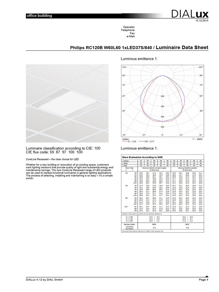 Building Lux Calculation | PDF | Lighting | Light