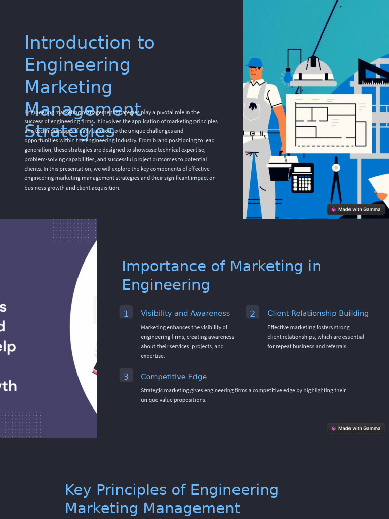 Engineering Marketing Management Strategies | PDF | Marketing ...