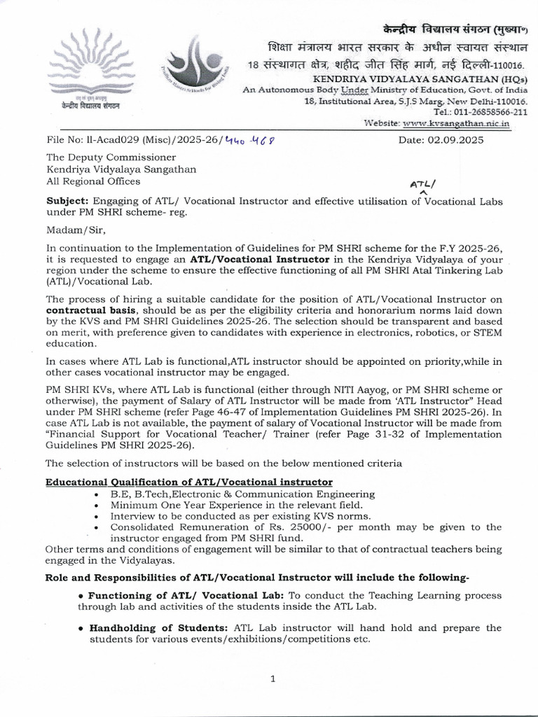 Covering Letter Engaging ATL | PDF | Vocational Education