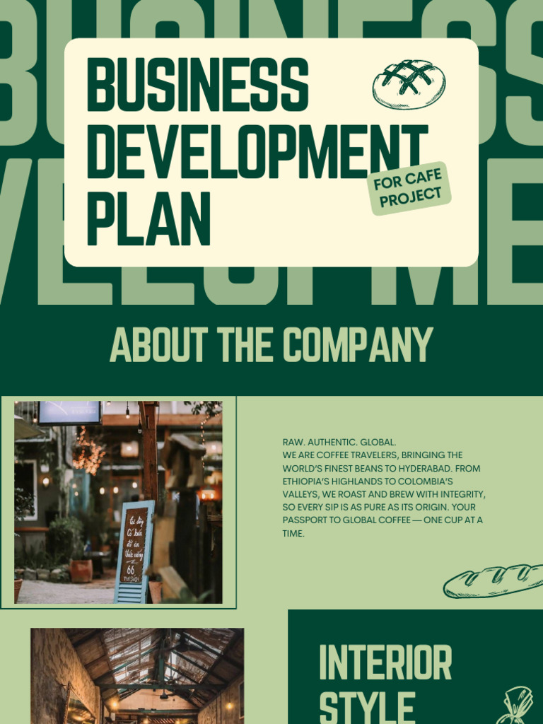 Cafe Business Development Plan | PDF