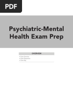 Georgette's PMHNP Exam Prep Guide | PDF | Behavioural Sciences | Psychology