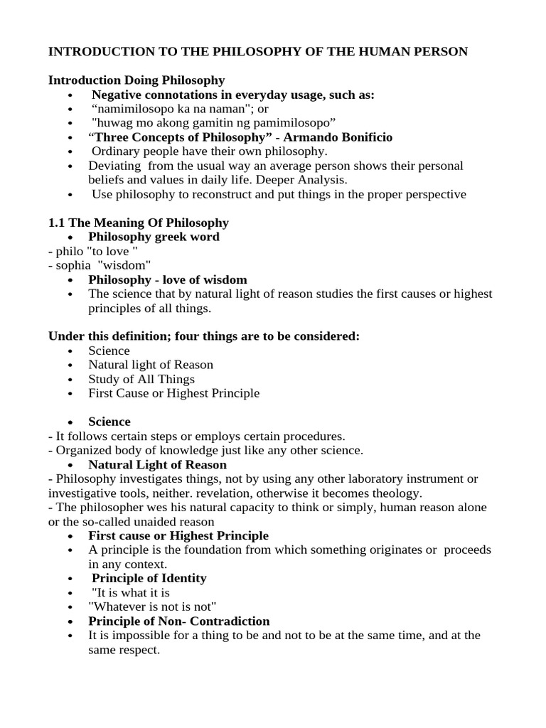 Understanding Human Philosophy Basics | PDF | Epistemology | Logic