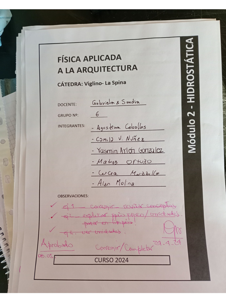 Hidrostática Tp | PDF