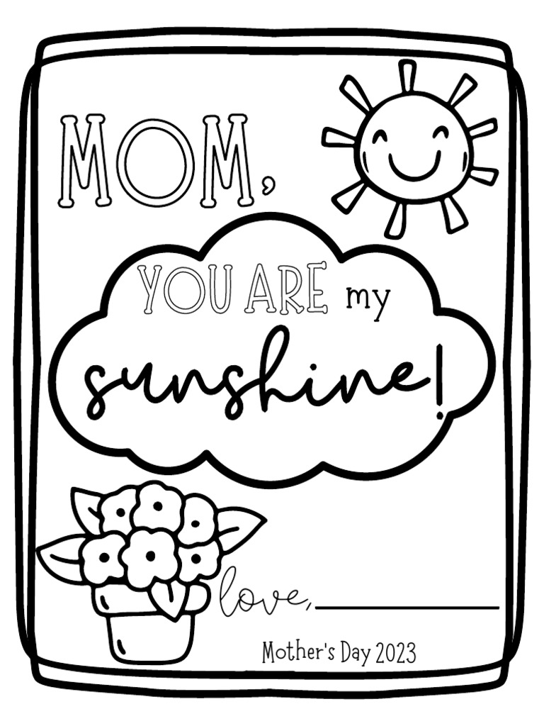 Mother's Day 2023 Tribute Template | PDF
