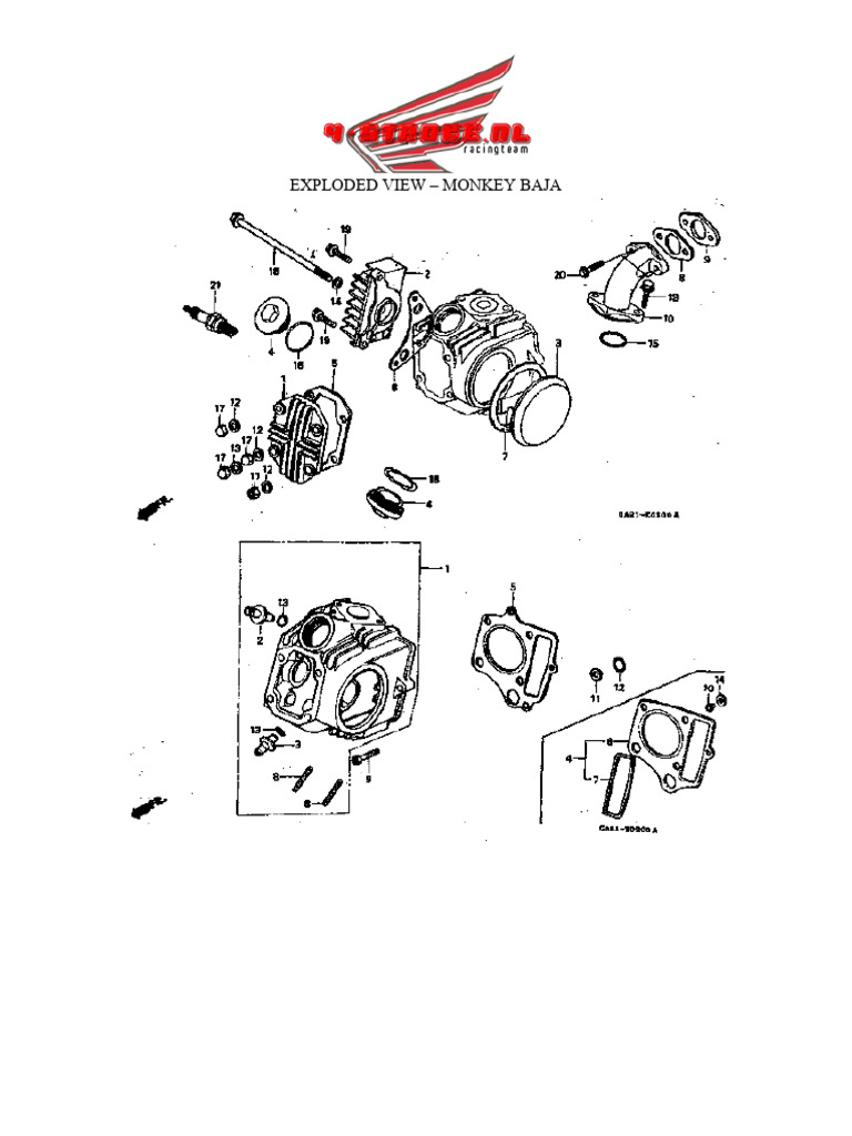 Exploded View Monkey Baja 190513 2319 | PDF