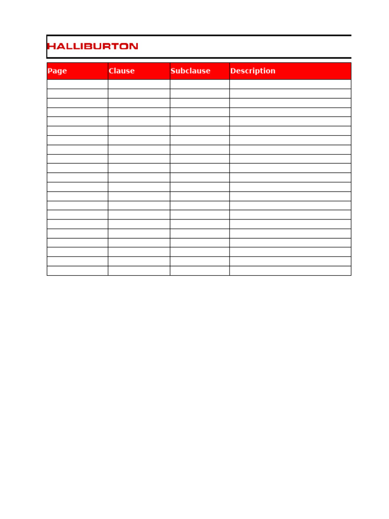 Contractual Exceptions Form | PDF