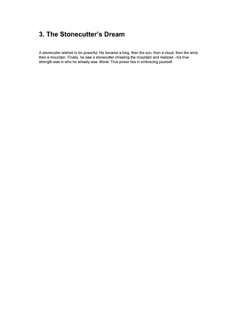 Story Top 3 | PDF