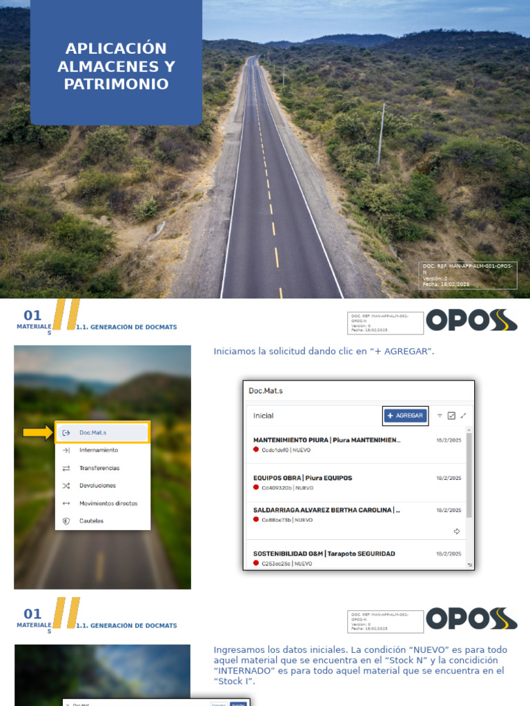 Man App Alm 001 Opos N Generación de Docmats | PDF | Informática | Software