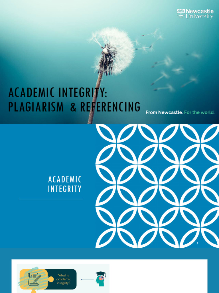 Acedemic Integrity | PDF | Citation | Plagiarism