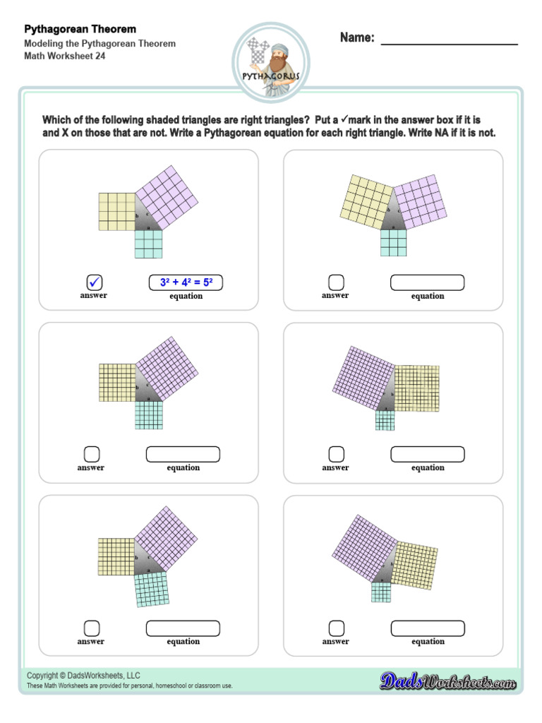 Pythagorean Theorem Modeling v4 | PDF | Euclidean Plane Geometry ...