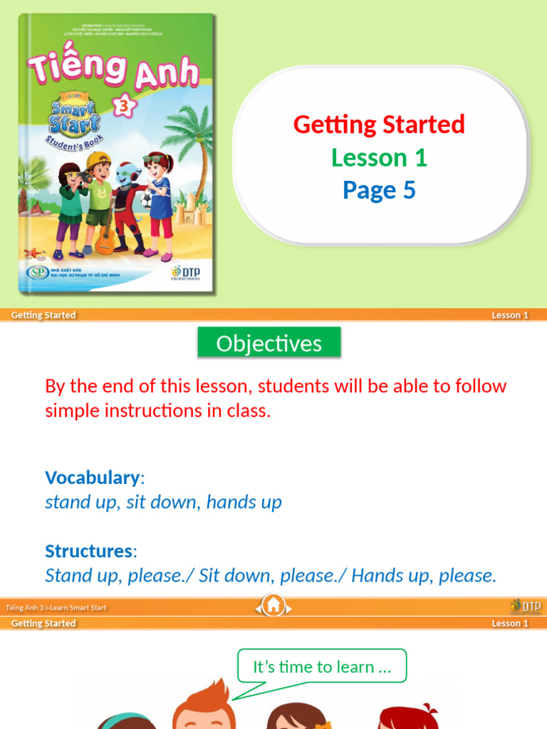 English Lesson 1: Classroom Commands | PDF | Learning | Language ...