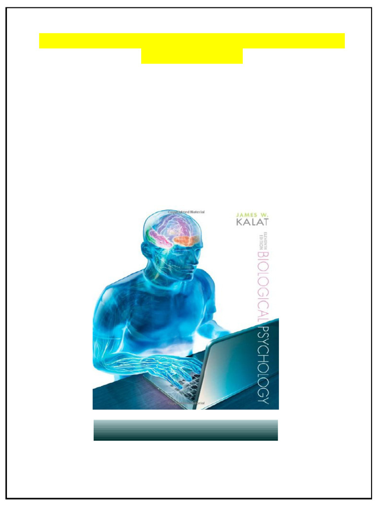 Biological Psychology 11th Edition James W. Kalat full | PDF | Brain ...