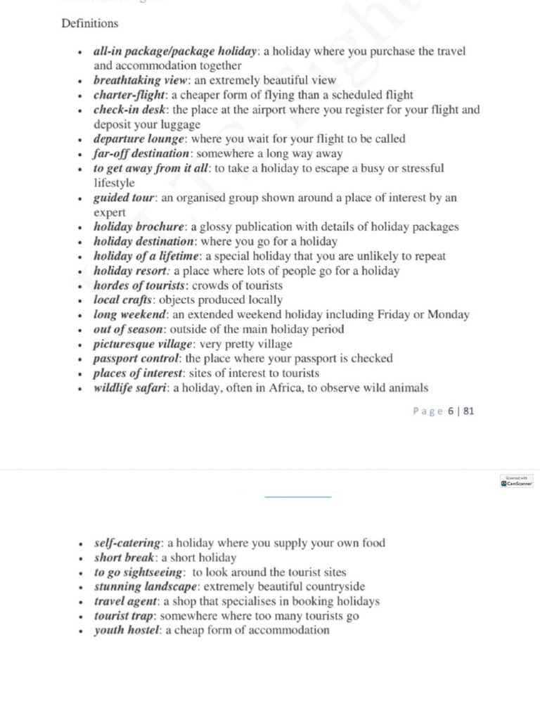 Vocabulary (1week) | PDF