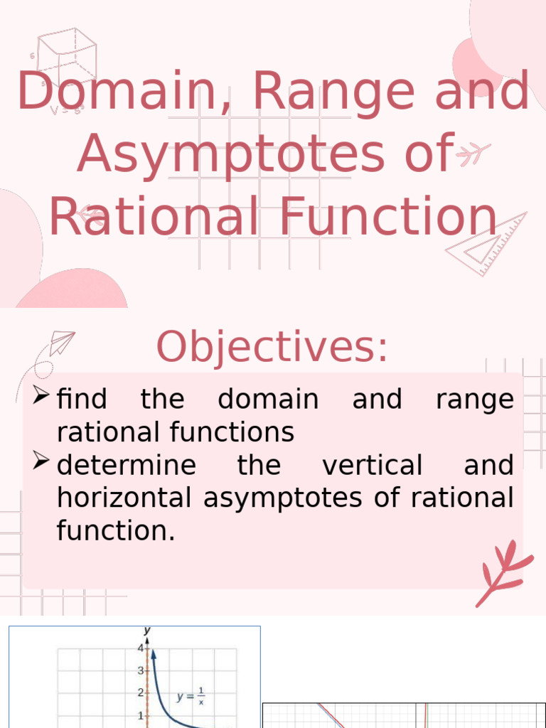 Domain and Range of a Rational Function | PDF | Function (Mathematics ...
