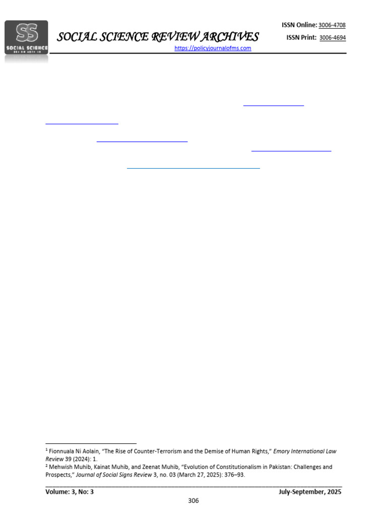 Fundamental Rights vs. National Security A Constitutional Dilemma | PDF ...