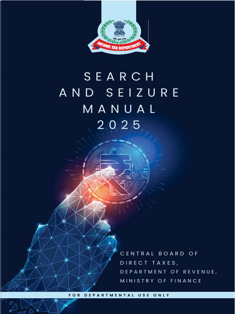 Search & Seizure Manual-2025 | PDF | Search Warrant | Search And Seizure
