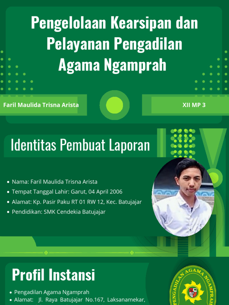 Praktik Kerja Lapangan Faril Maulida Trisna Arista XII MP 3 - 20250906 ...