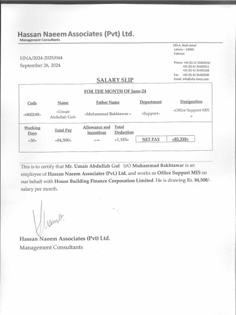 Umair Abdullah Gul | PDF