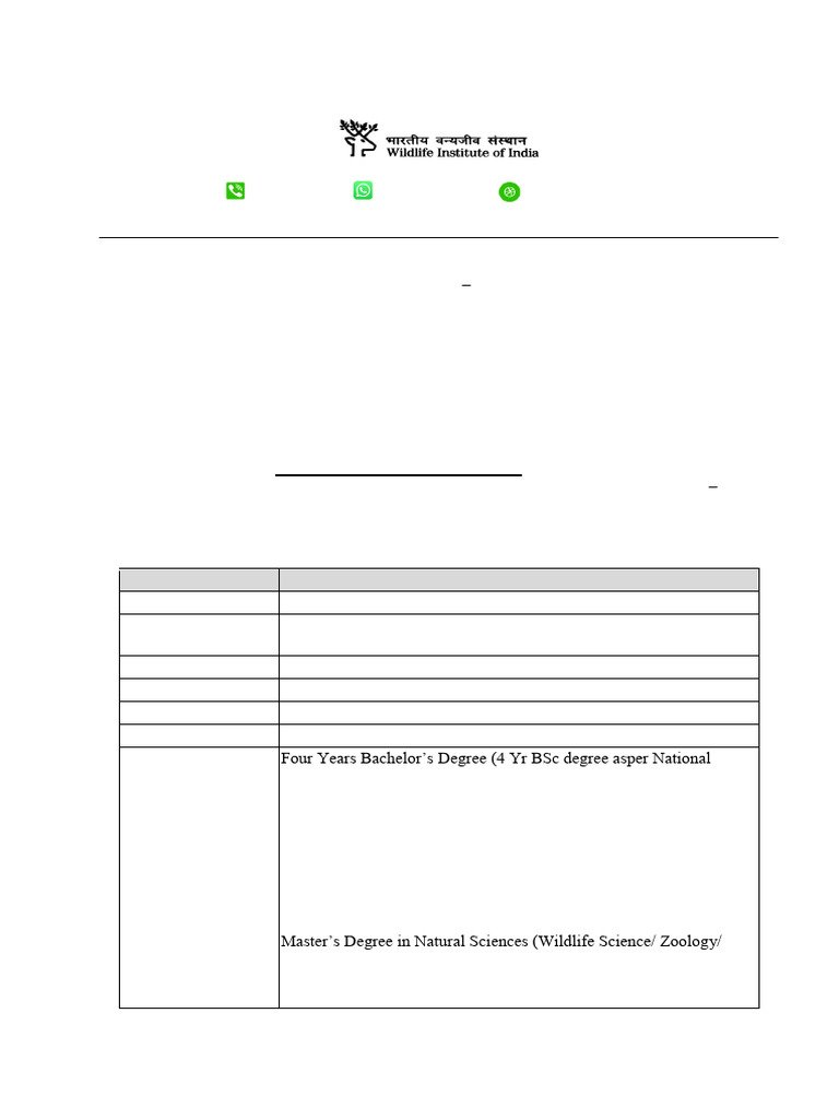 WII Recruitment for Research Positions | PDF | Academic Degree | Doctor ...