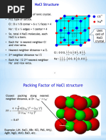 NaCl and CsCl Crystal Structures Analysis | PDF | Crystal Structure | Ion